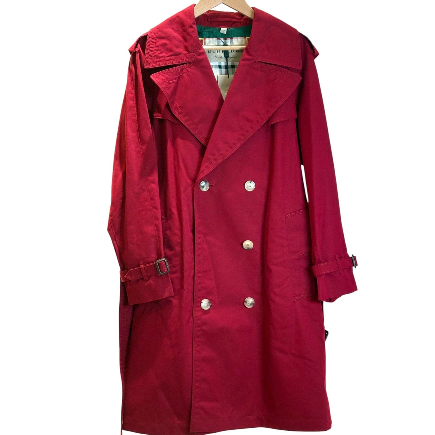 Burberry Red Trench Coat