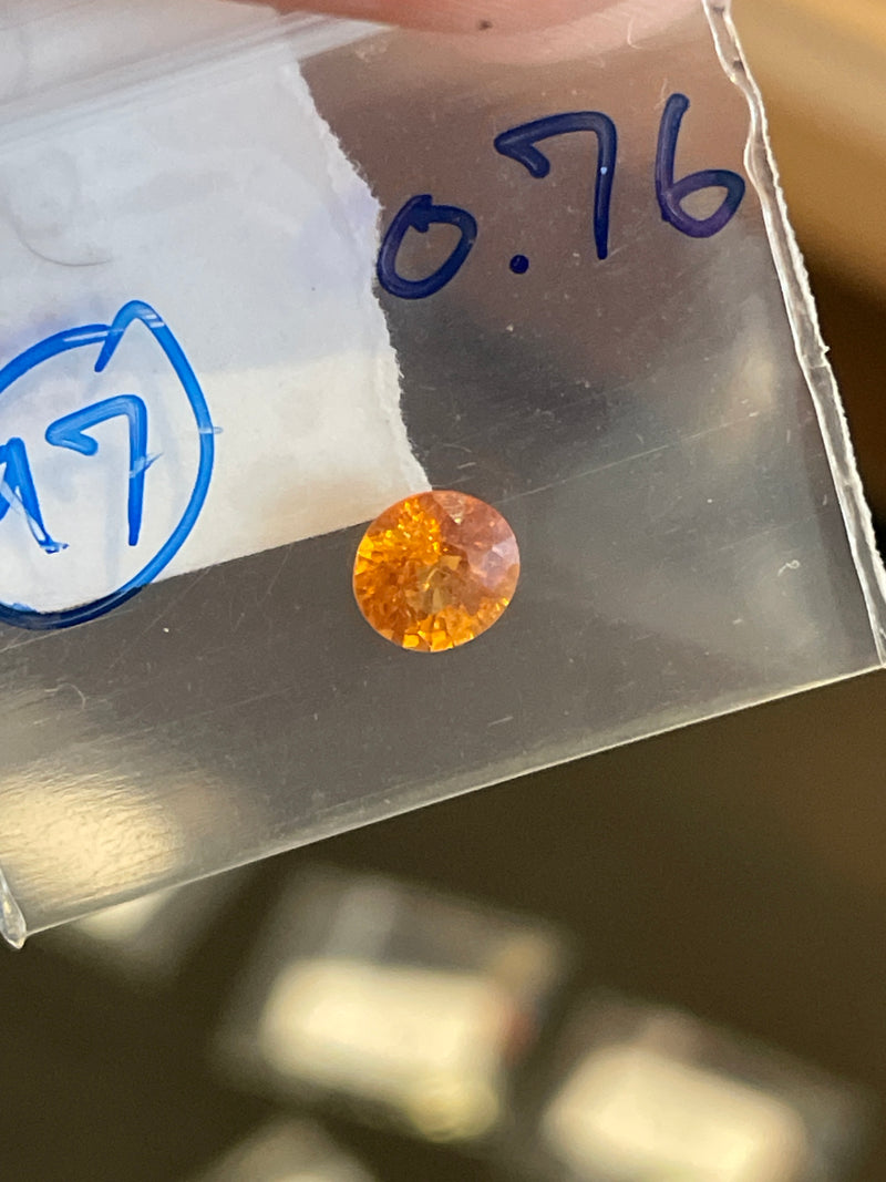 0.76ct Orange Fanta Garnet DXBCS2037 – Luxury Promise