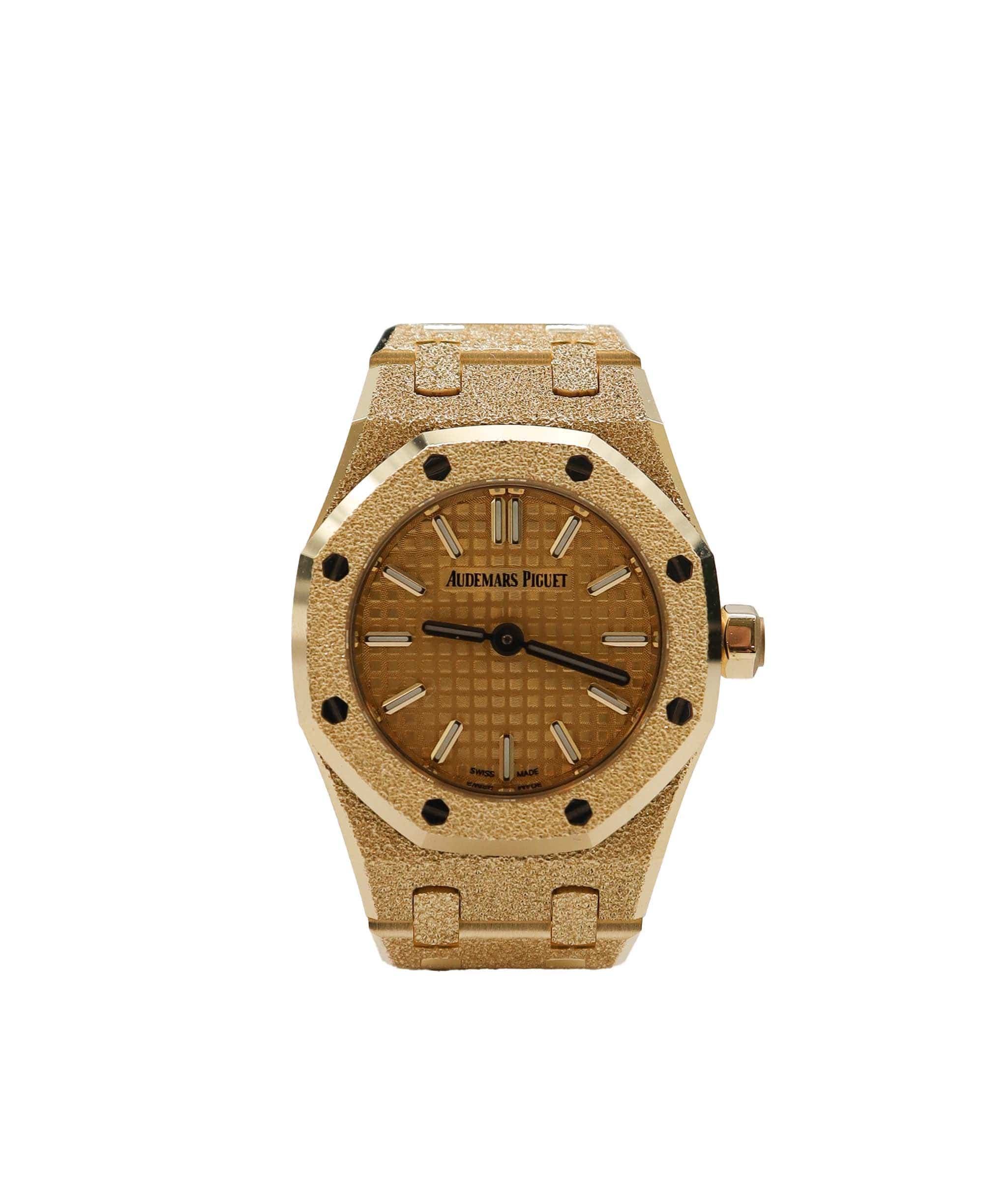 Audemars Piguet Watch Royal Oak Mini Yellow Gold 23mm on a bracelet AS ...