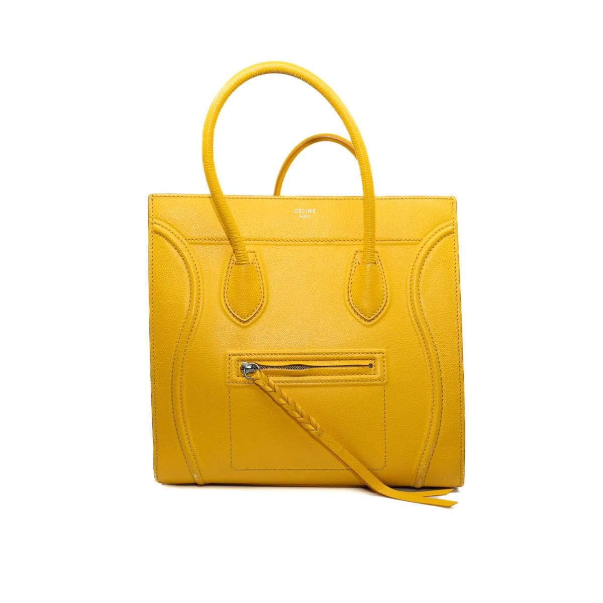 Celine Yellow Mini Luggage Bag – Luxury Promise