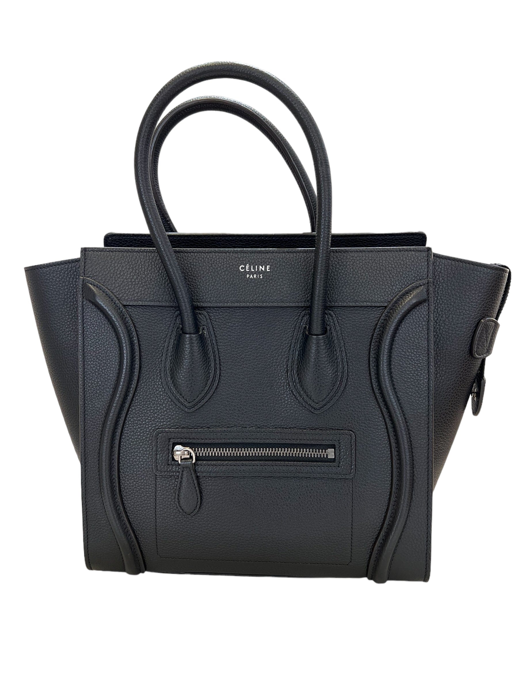 Celine Micro Luggage Black – LuxuryPromise