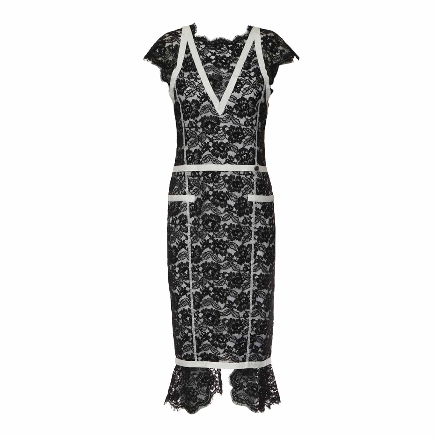 Chanel Lace Dress sz38 – Luxury Promise