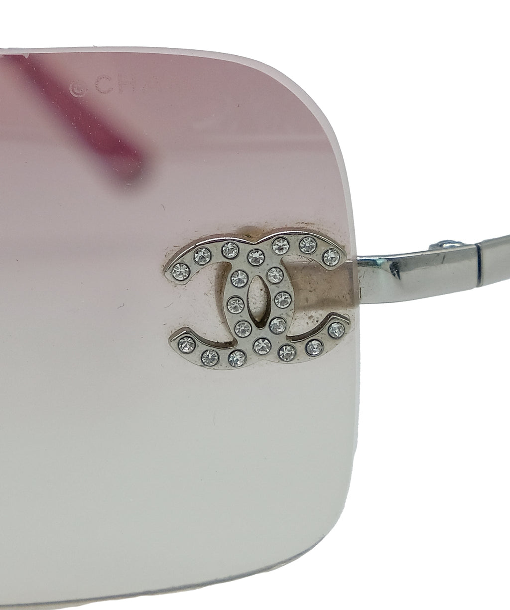 Chanel Rhinestone Sunglasses Pink ASL10406 – LuxuryPromise