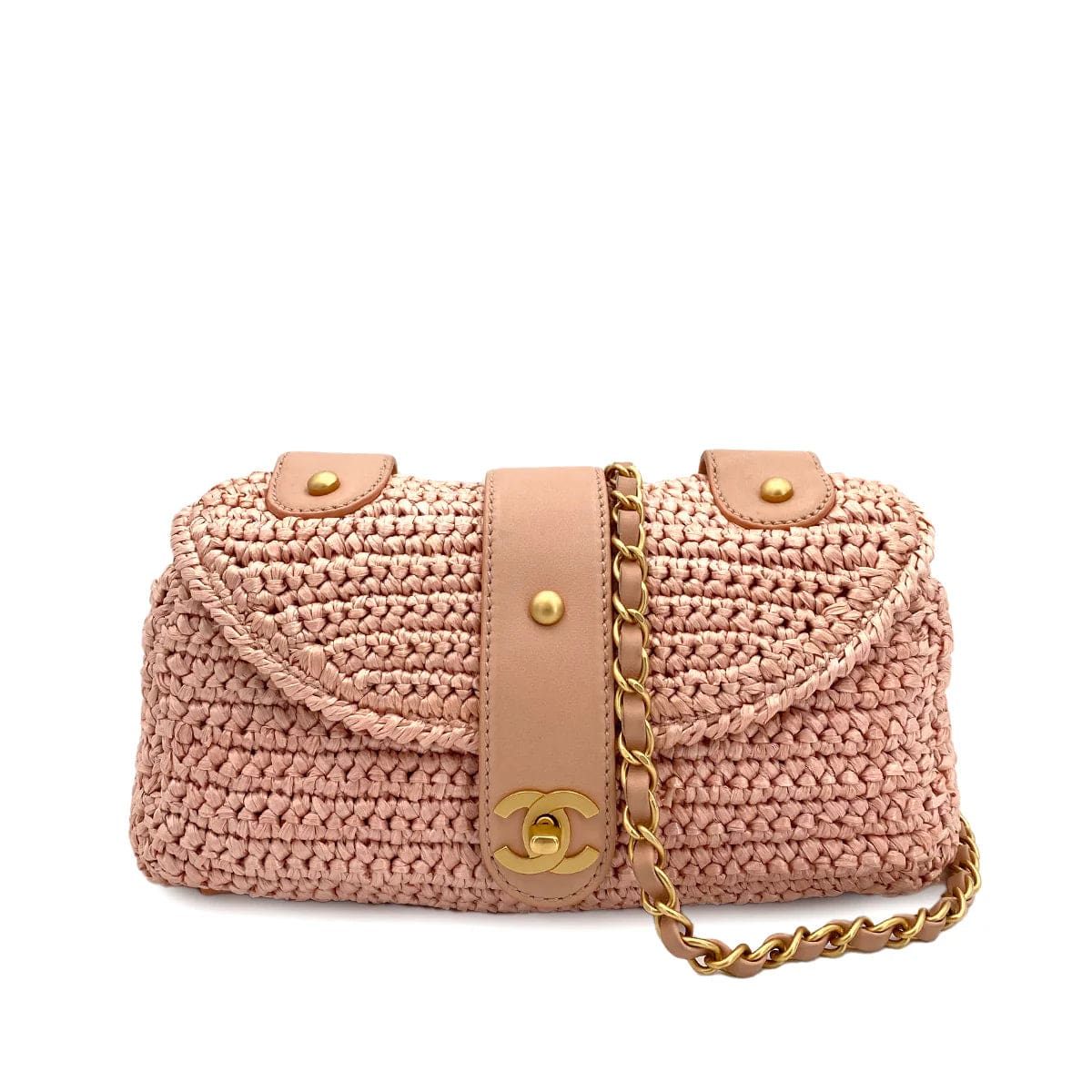 CHANEL RAFFIA SHOLDER BAG DXBS0133 – Luxury Promise