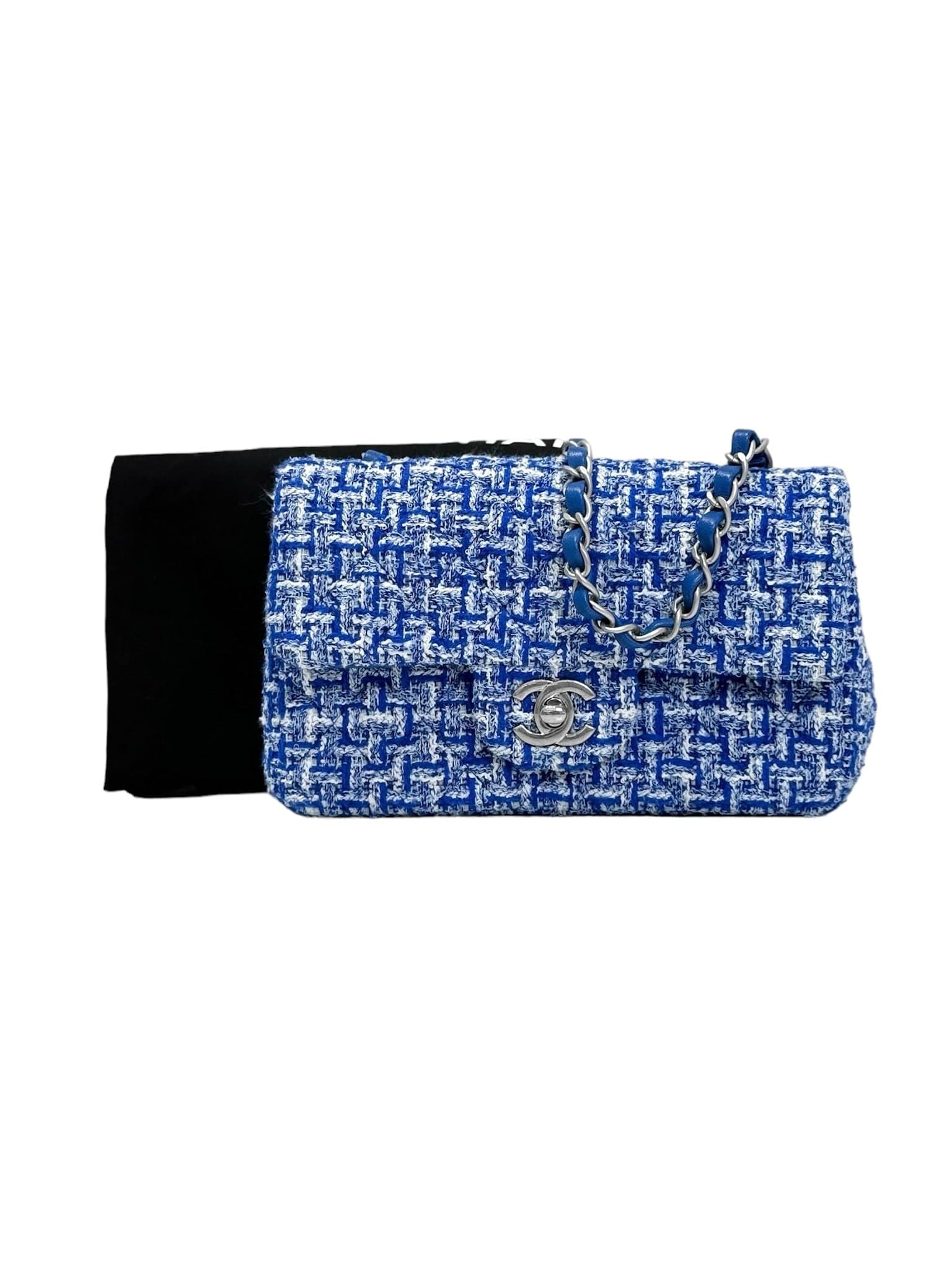 Chanel Classic Blue Tweed Flap Bag – Luxury Promise