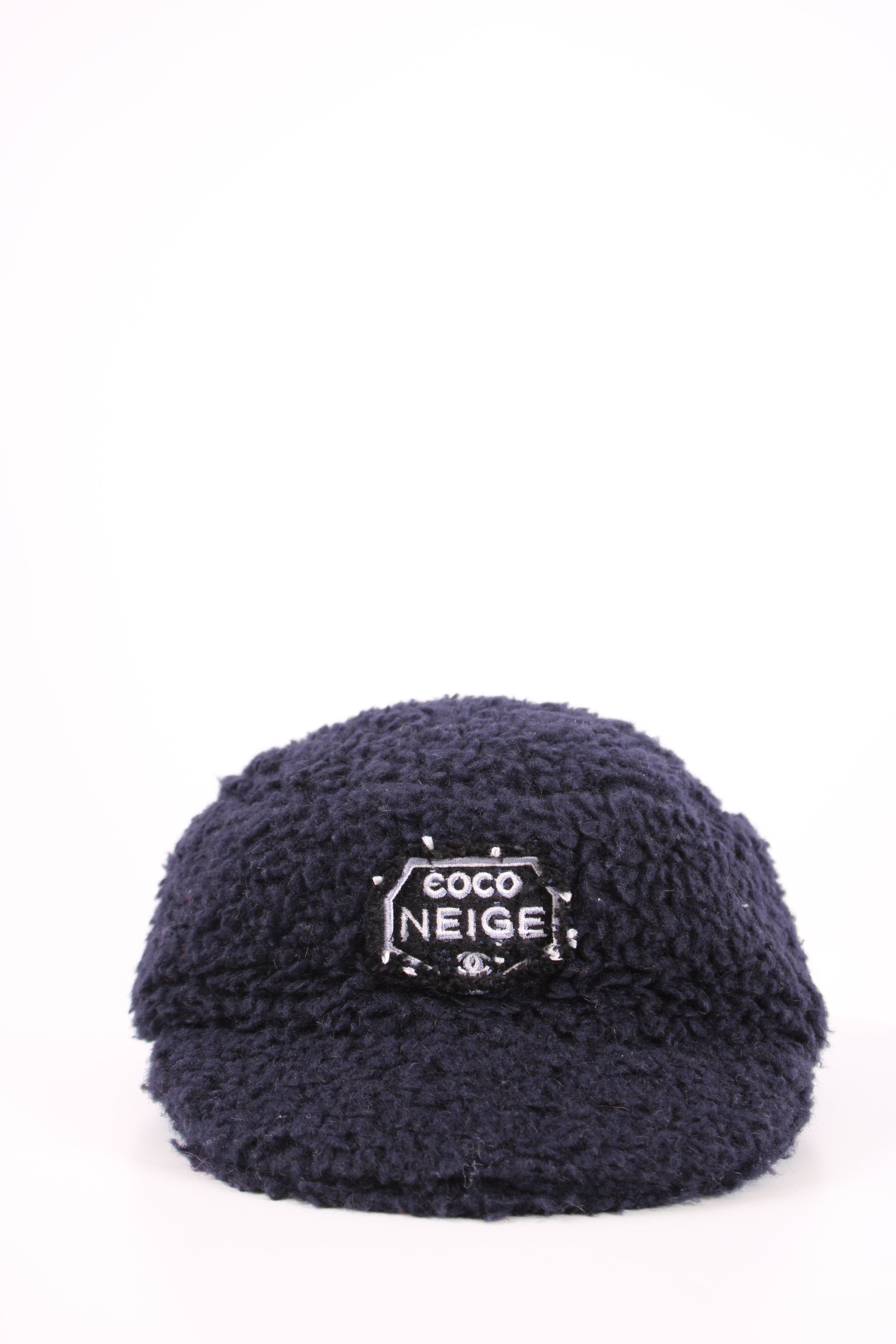 Chanel Teddy Coco Neige Hat Navy – Luxury Promise