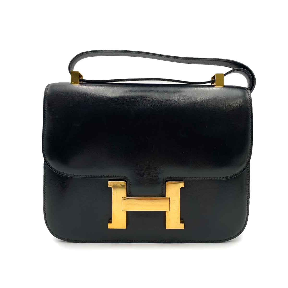 Hermès Vintage Constance 23 Black Boxcalf GHW #E 90231582 – Luxury Promise