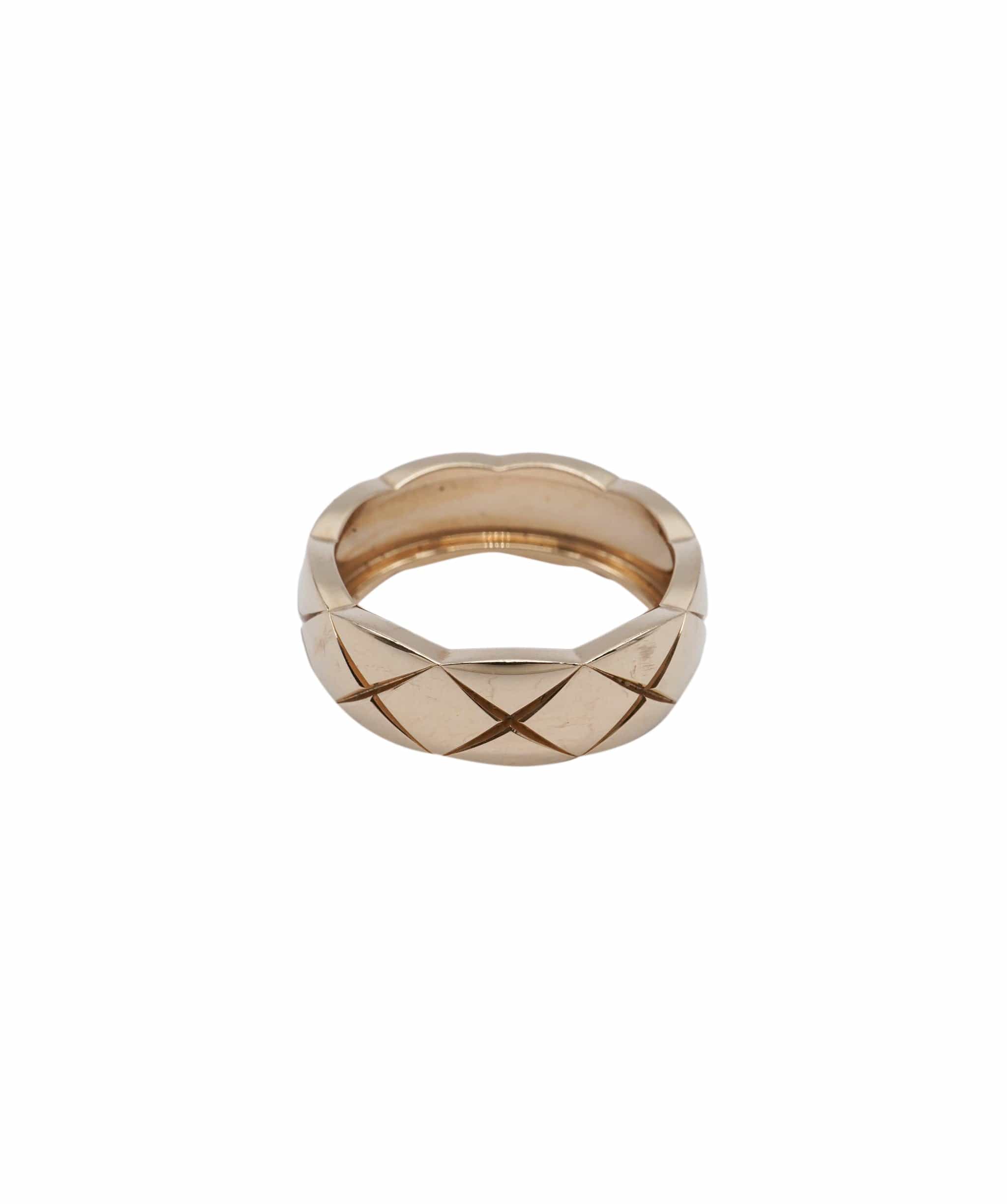 18K Rose Gold Chanel Coco Crush Band, Size 55 ABC0884 – Luxury Promise