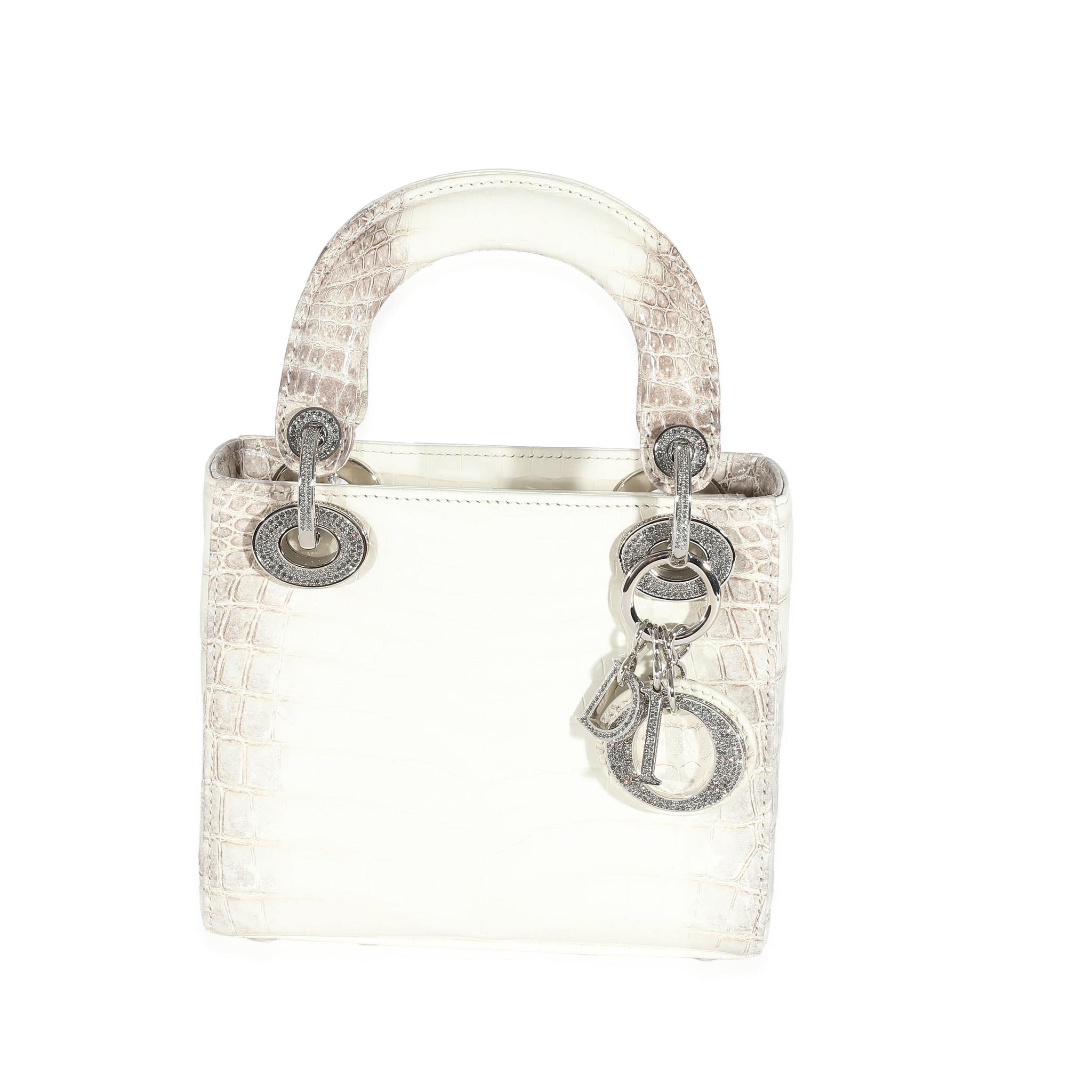 Christian Dior Niloticus Crocodile Himalaya Small Lady Dior – Luxury ...