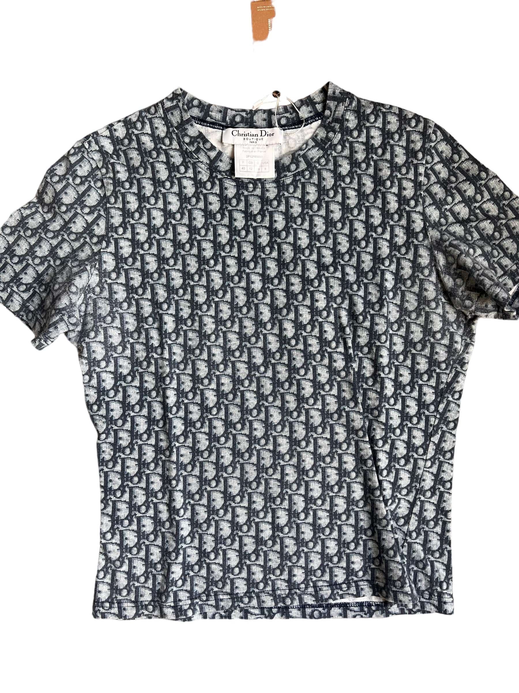 Dior Monogram T-shirt Blue ASL10650 – Luxury Promise