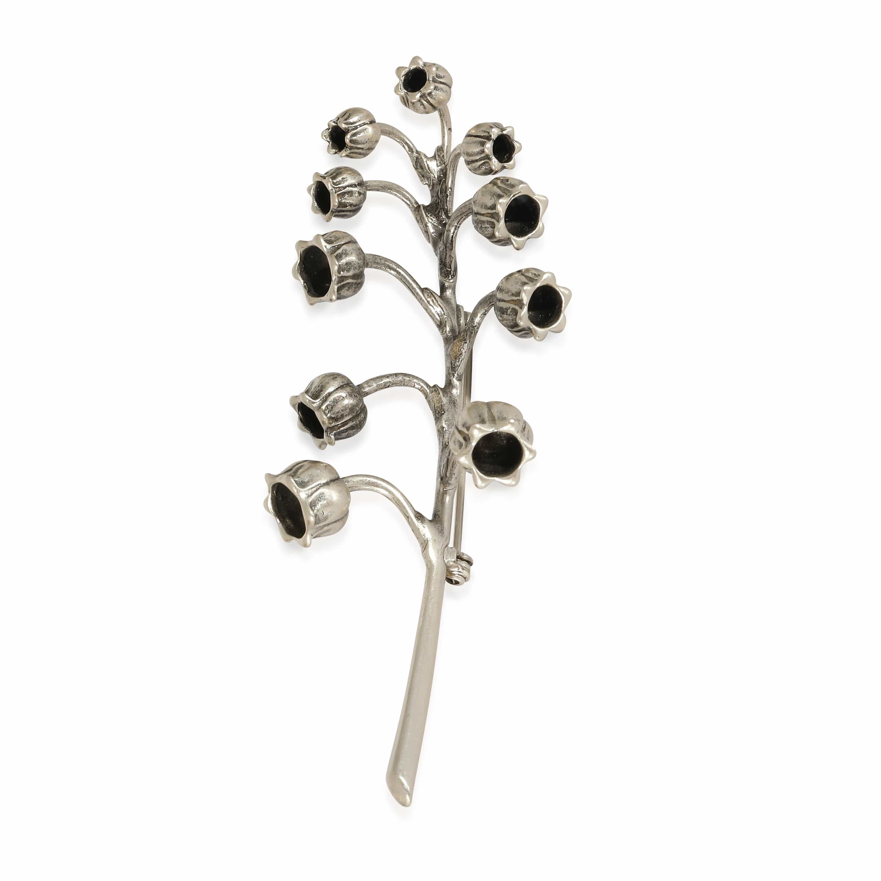 Dior Floral Brooch in Sterling Silver – LuxuryPromise