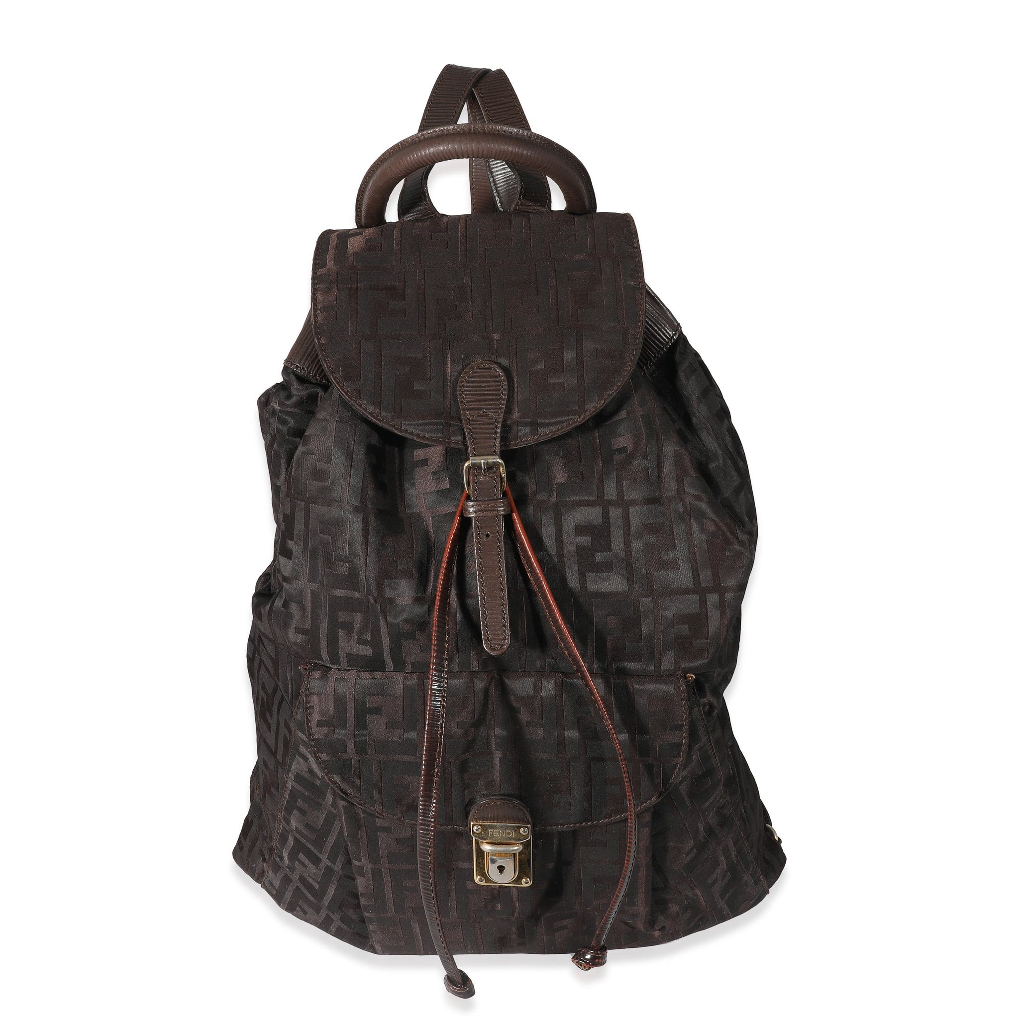 Vintage Fendi Zucca Backpack ULC1035 – Luxury Promise
