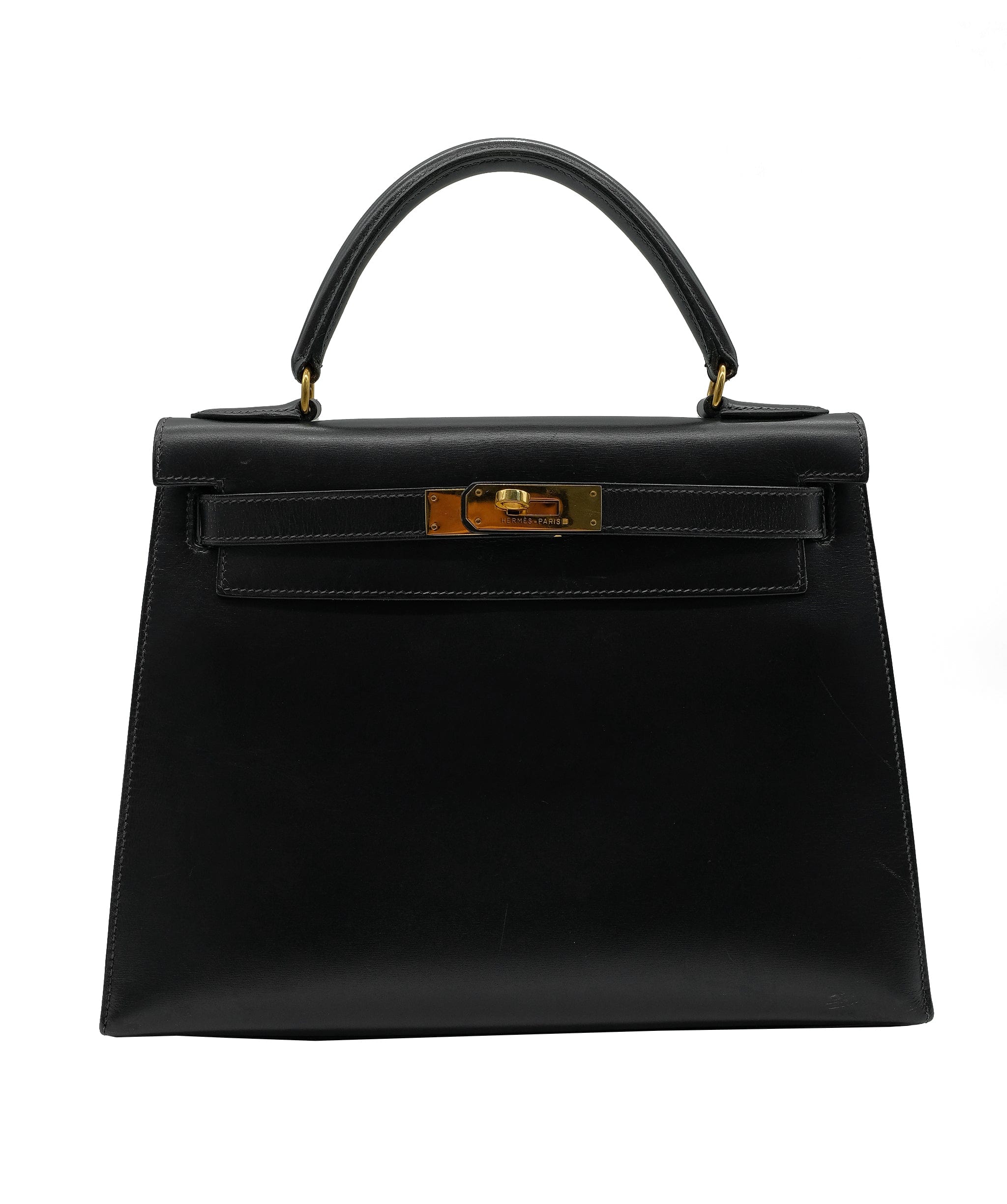 Hermes Kelly 28 Box Calf Blue Indigo 〇v ASL8118 – Luxury Promise