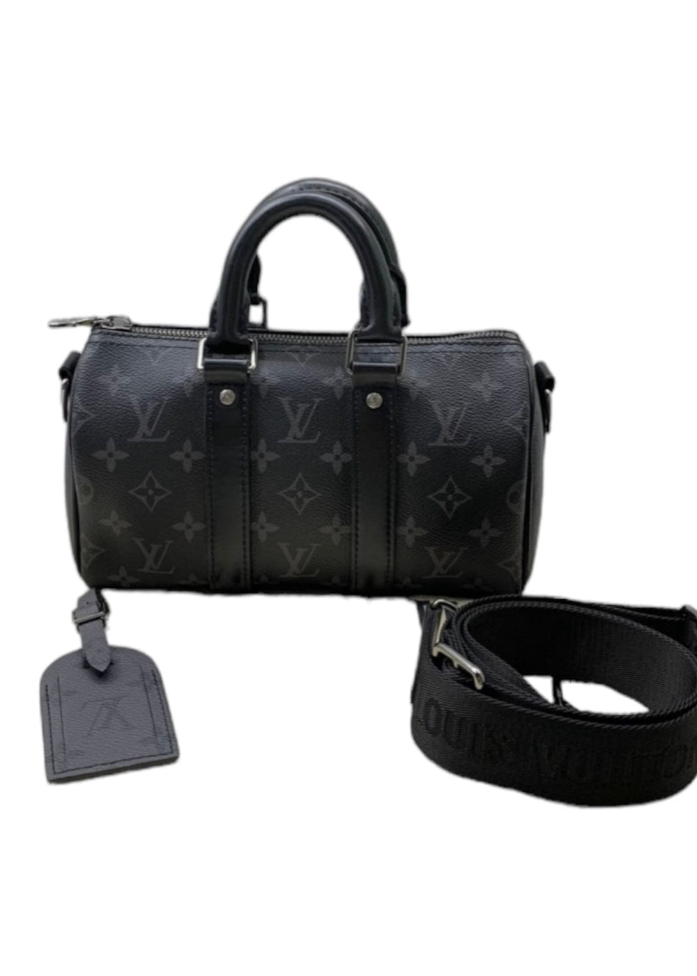 Louis Vuitton Keepall Bandoulière 25 Monogram Eclipse Reverse SKC1798 ...