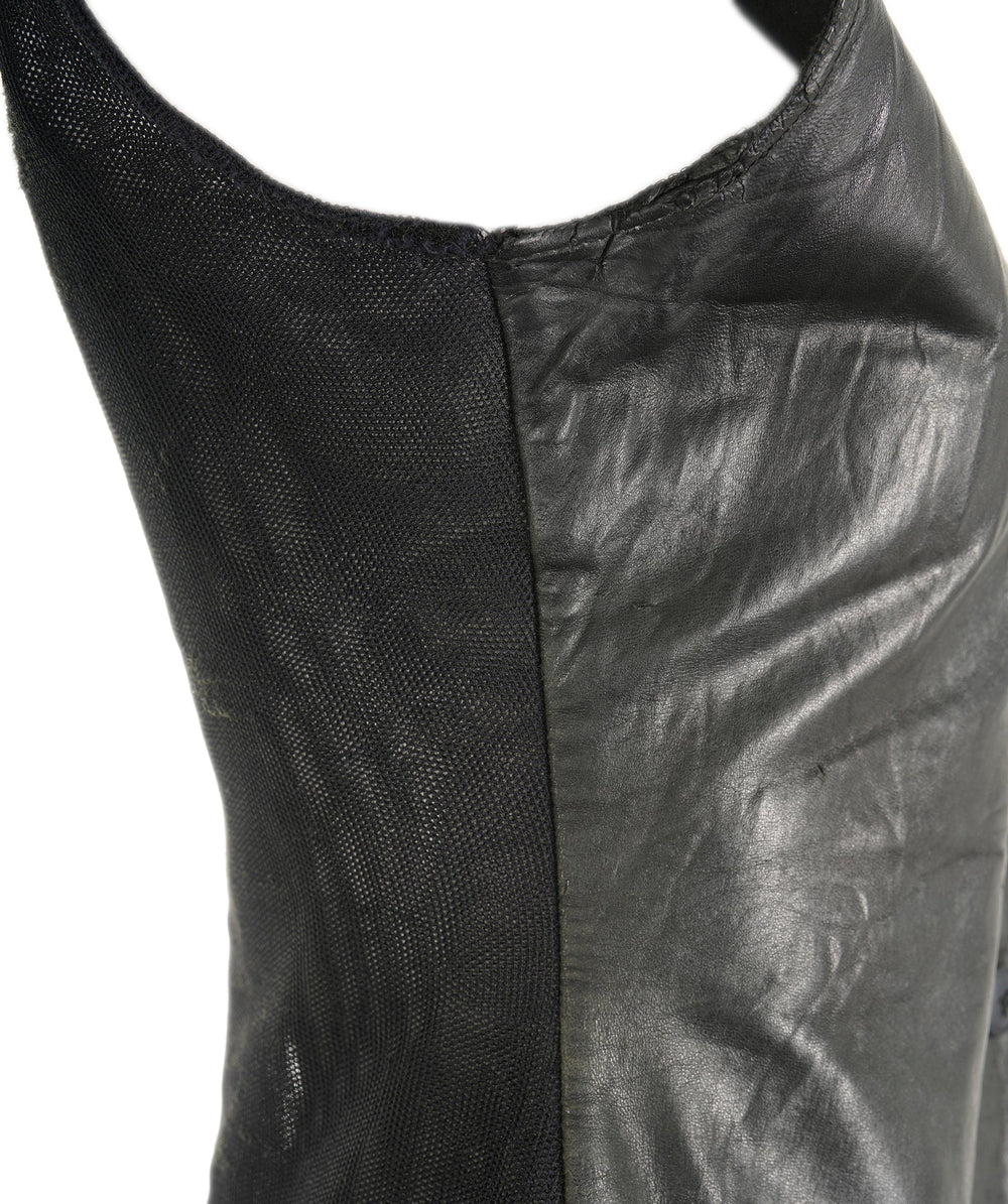Helmet Lang leather vest dress ASL7974 – Luxury Promise