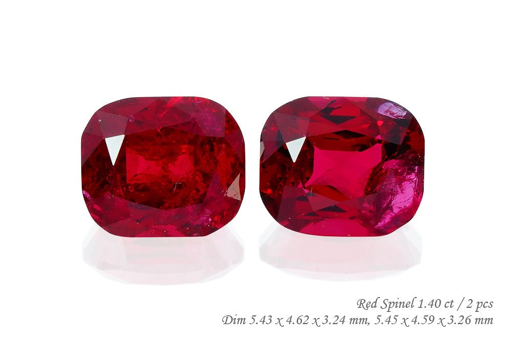 Red Spinels 1.40ct / 2 pcs RDC1007 – Luxury Promise