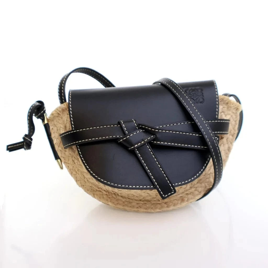 Loewe Mini Raffia Gate Bag – Luxury Promise