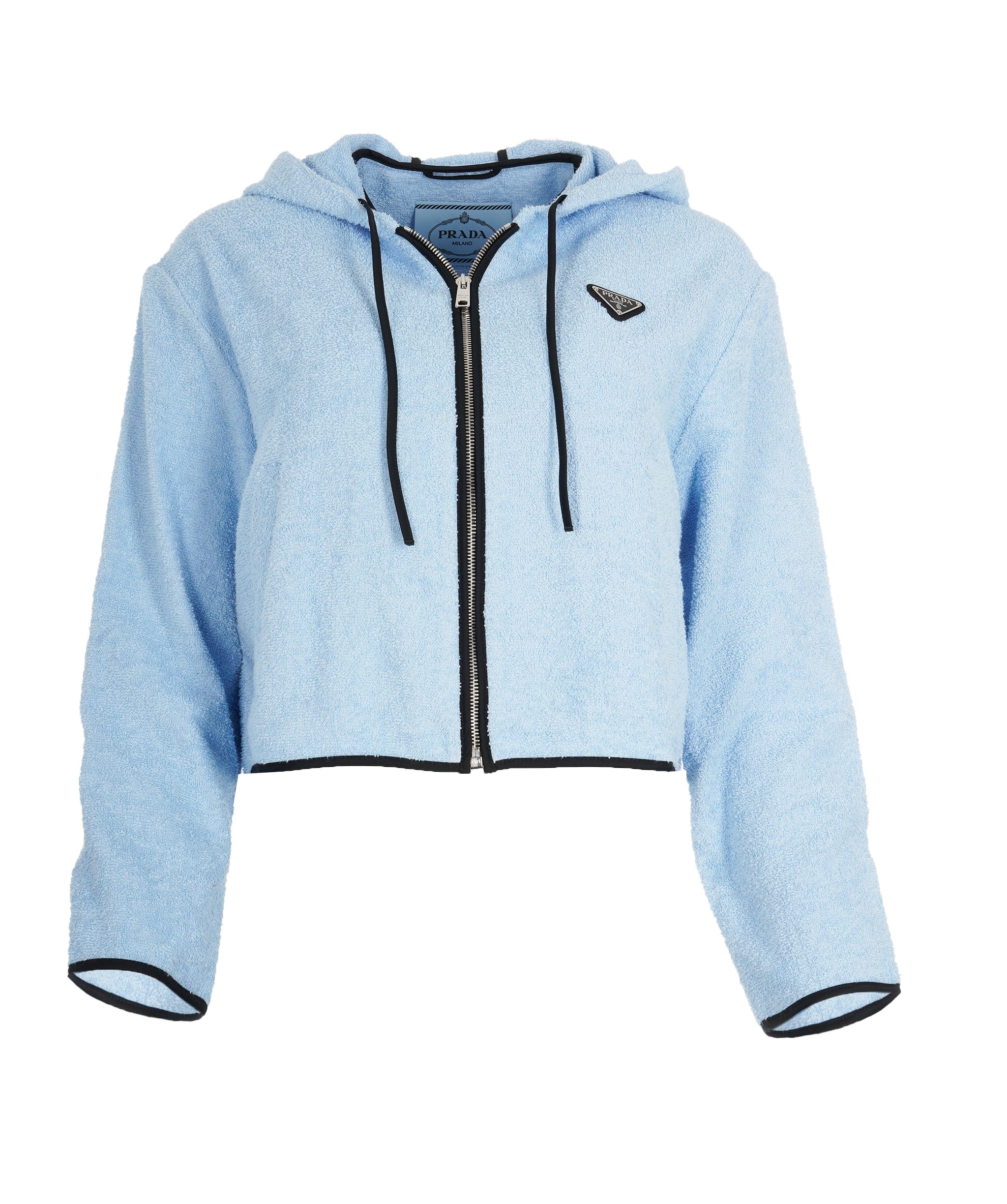 Prada Powder Blue Towelling Jacket ALL0572 – Luxury Promise