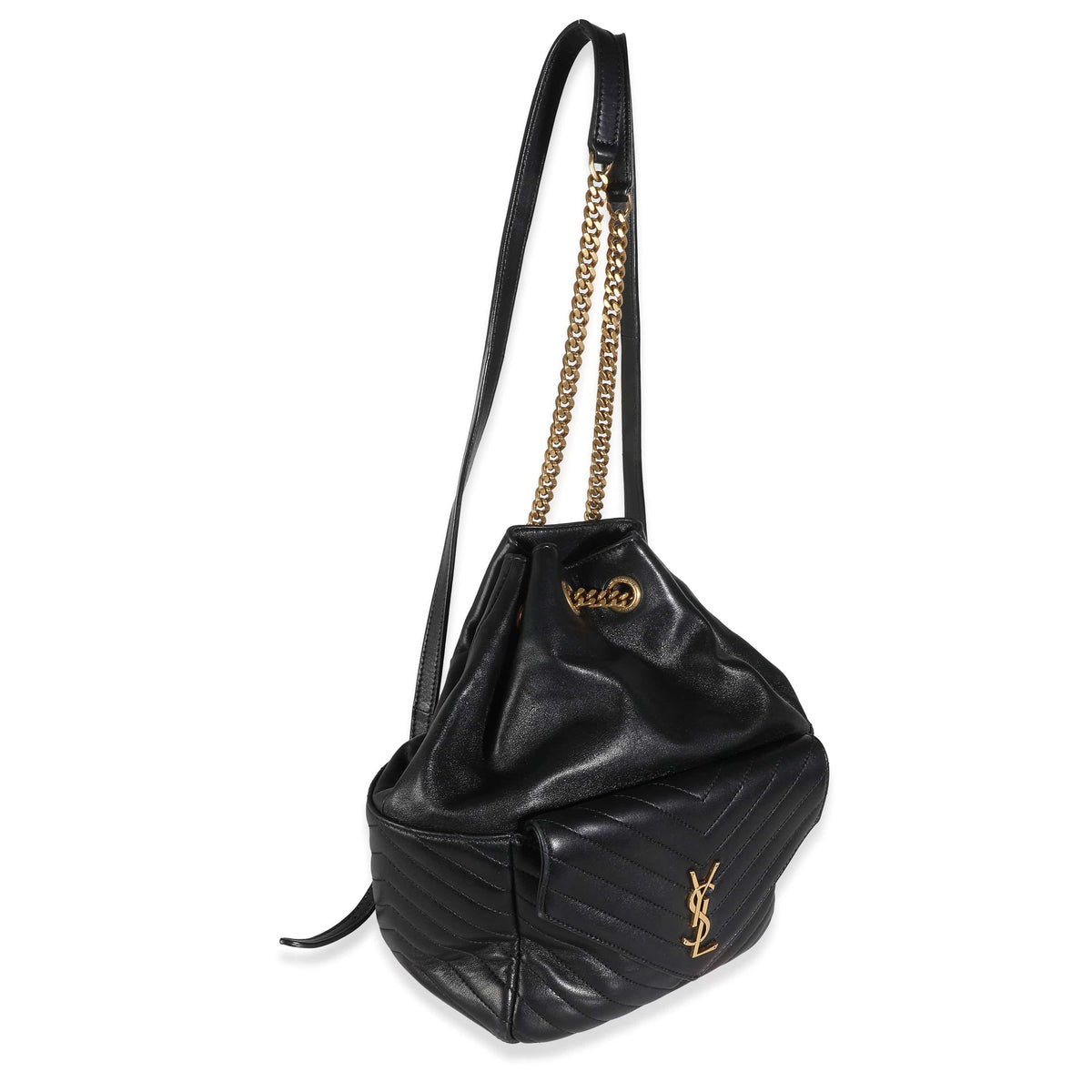 YSL Black Matelasse Lambskin Joe Backpack – Luxury Promise