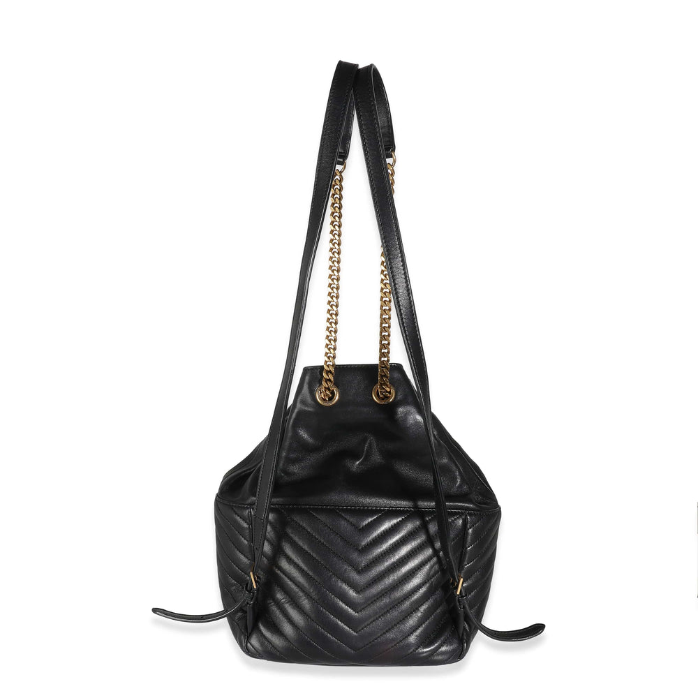 YSL Black Matelasse Lambskin Joe Backpack – Luxury Promise