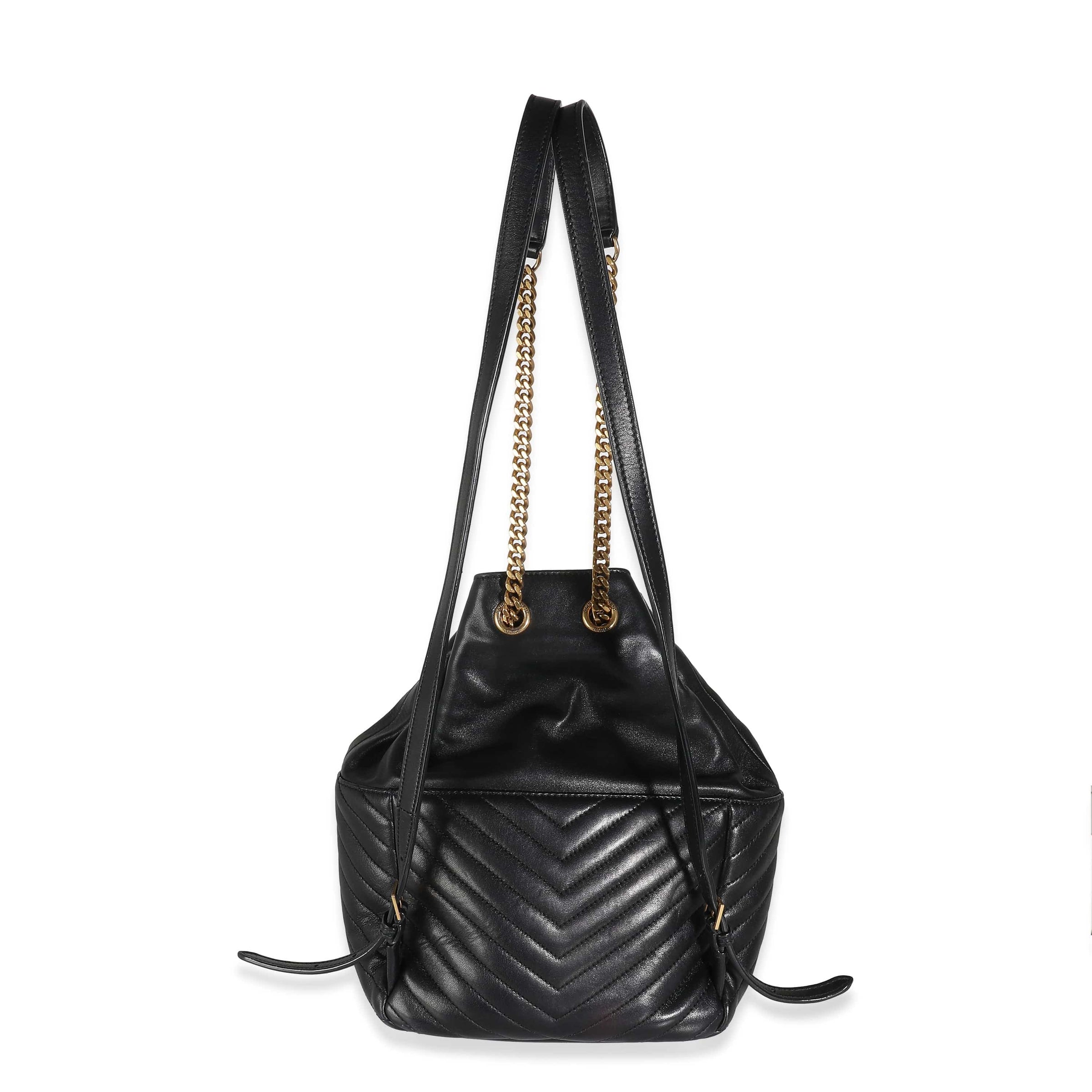 YSL Black Matelasse Lambskin Joe Backpack – Luxury Promise