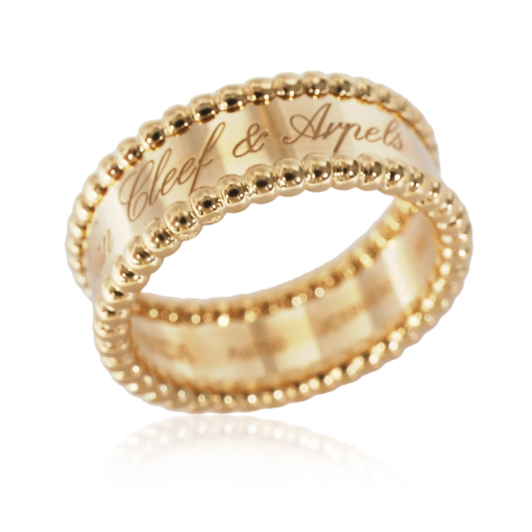 Van Cleef & Arpels Perlee Band in 18K Yellow Gold – Luxury Promise