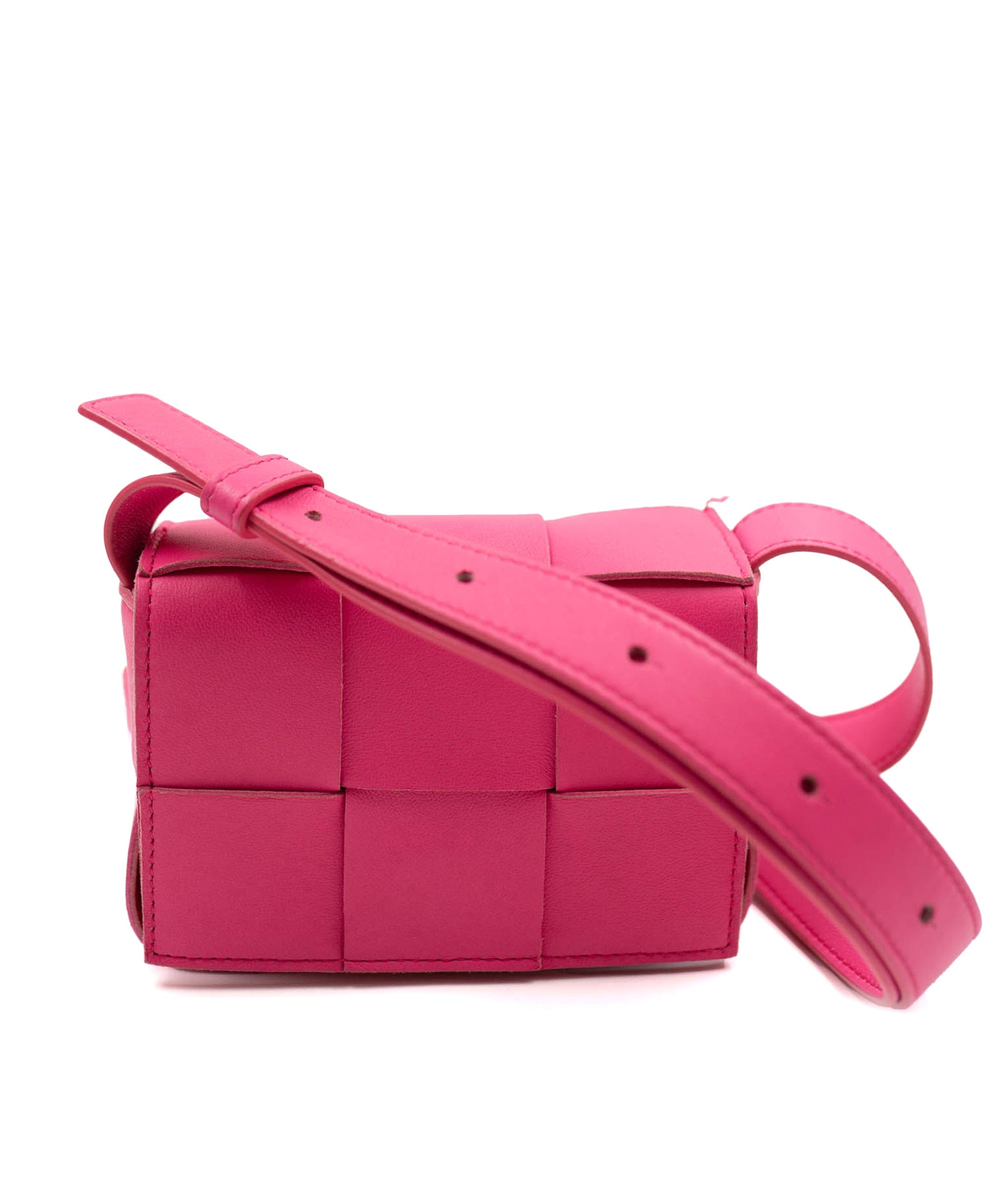 Bottega Veneta mini Cassette Bag in Hot Pink - AJC0009 – Luxury Promise