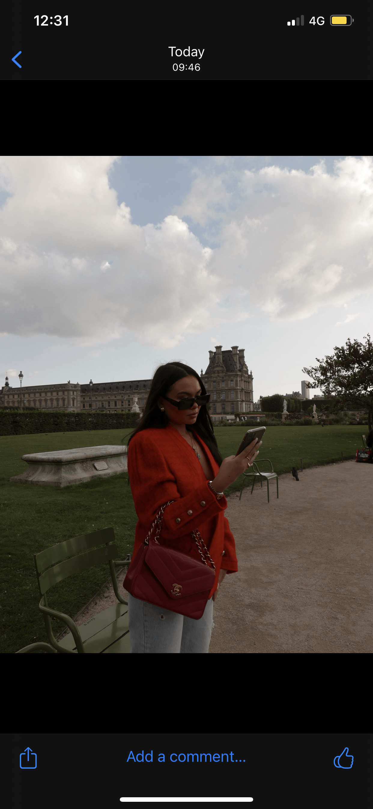 Chanel orange tweed suit size 40 ASL4309 – LuxuryPromise