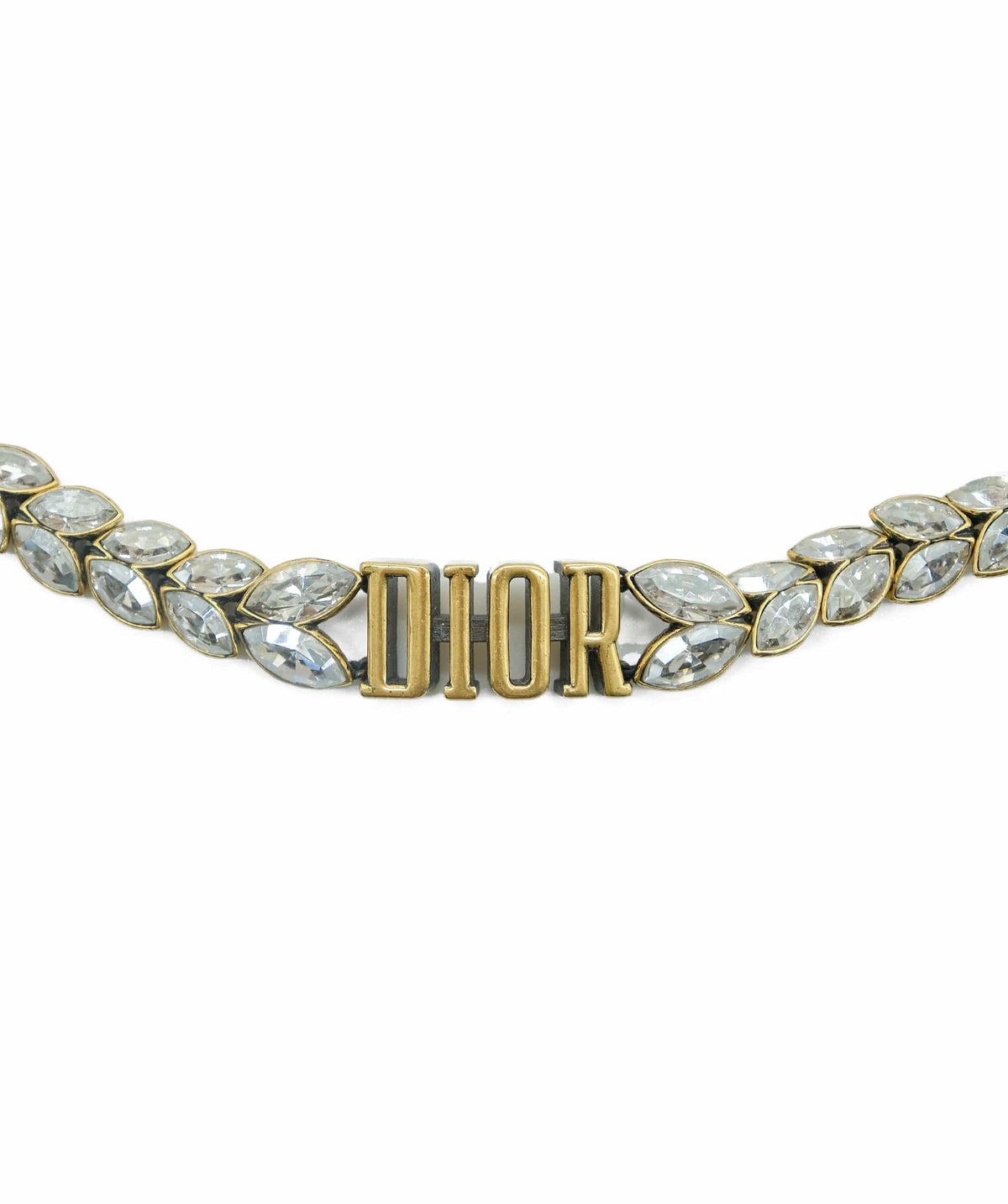 Dior (R)evolution Crystals Gold Tone Choker Necklace RJC2027 – Luxury ...