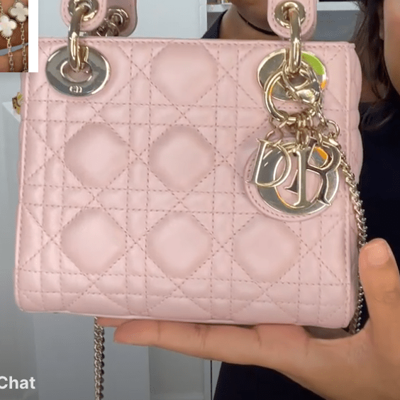 Christian Dior Lady Dior Light Pink mini ALC0372 – Luxury Promise