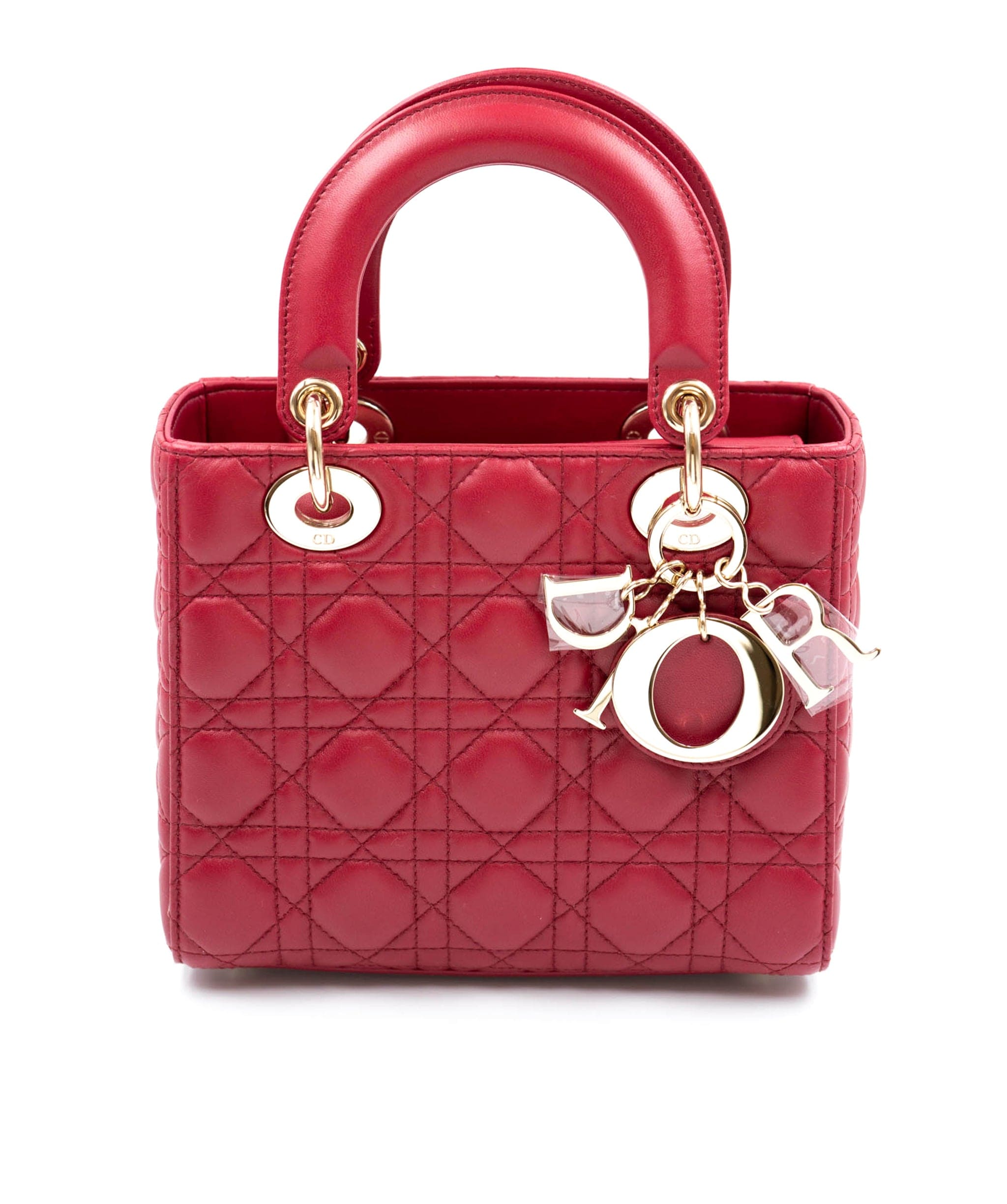 Dior LADY DIOR RED SMALL - AWL3917 – Luxury Promise