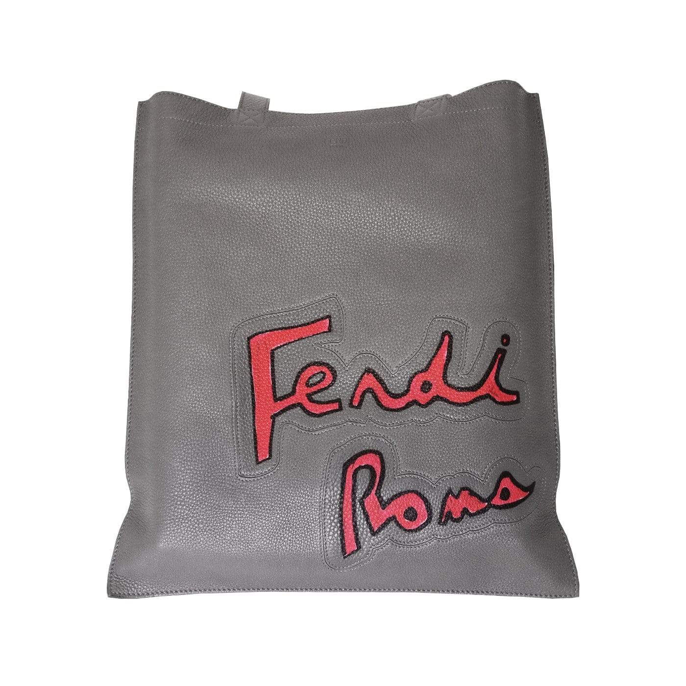 Fendi Grey Tote – Luxury Promise