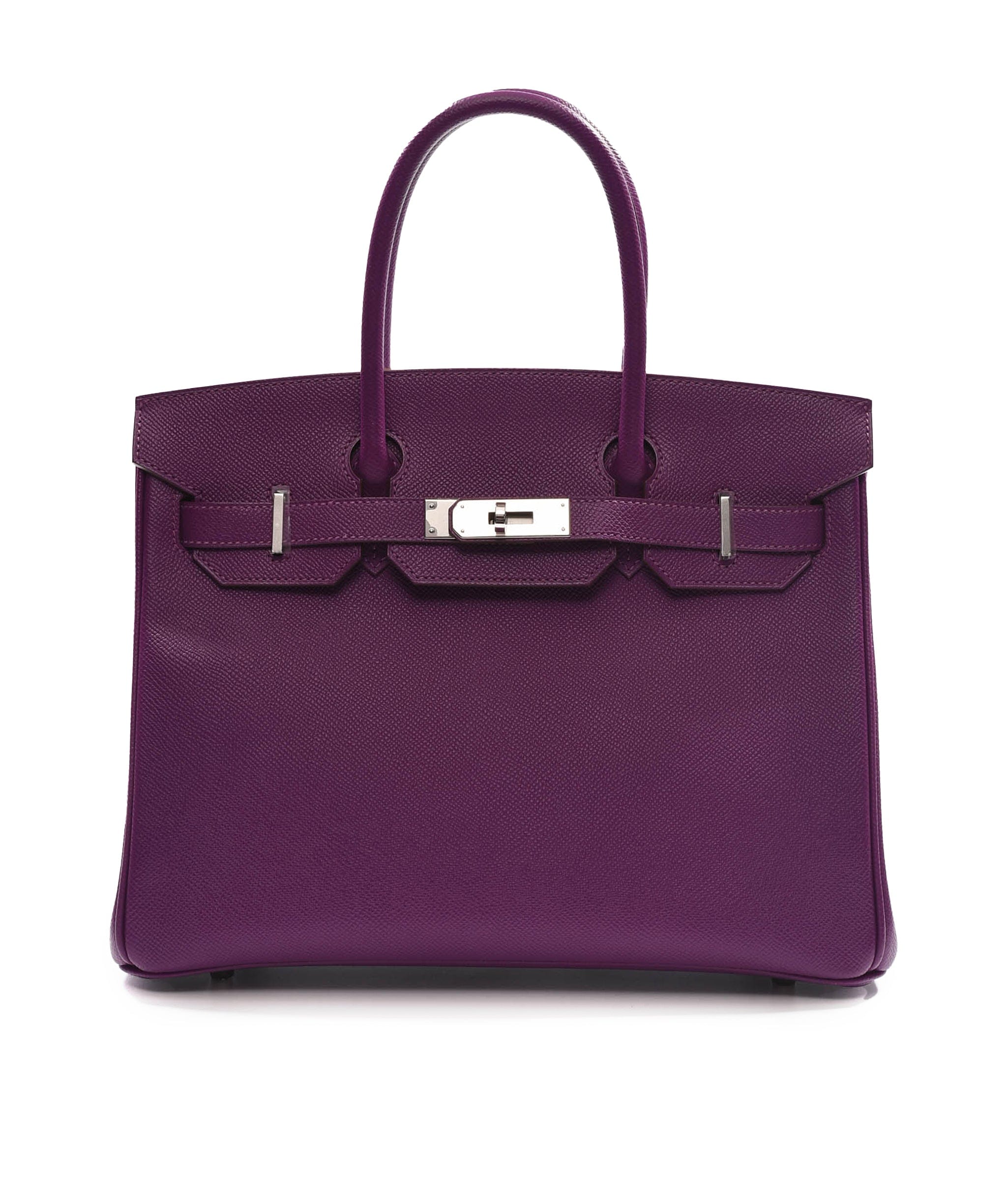 Hermes Birkin 30 Anemone Epsom PHW SKL1147 – Luxury Promise