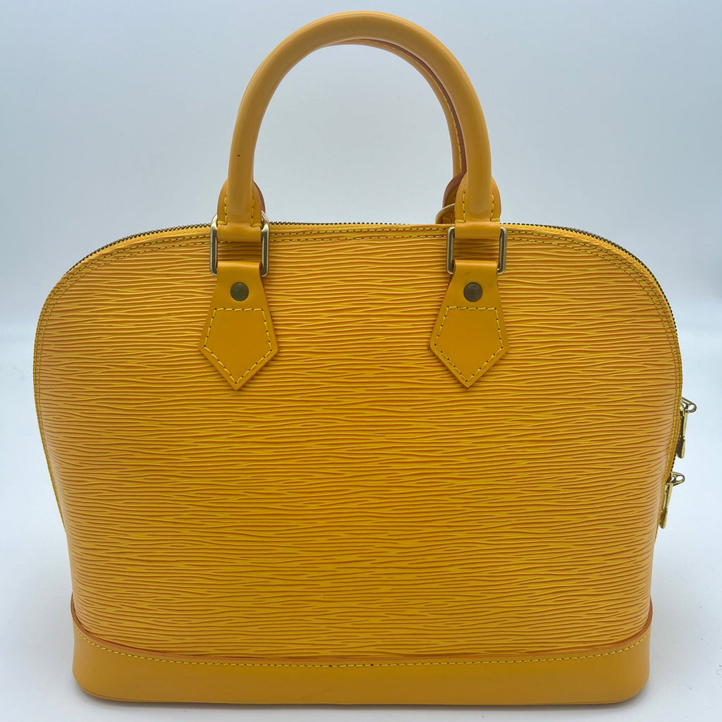 LV Vintage Yellow Epi Alma Handbag UIL1051 – LuxuryPromise