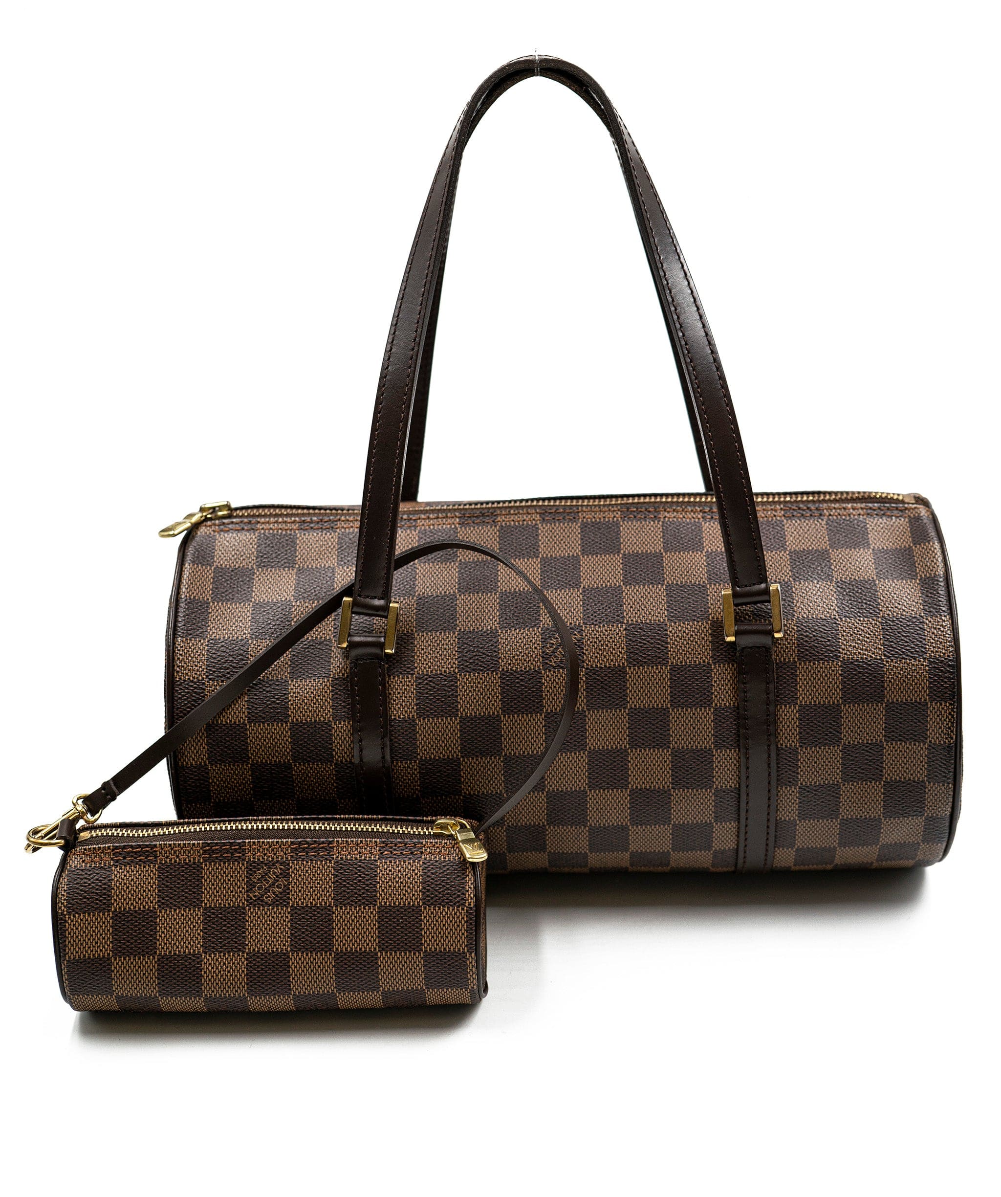 LV papillon brown damier bag with mini papillon pouch AEL1091 – Luxury ...