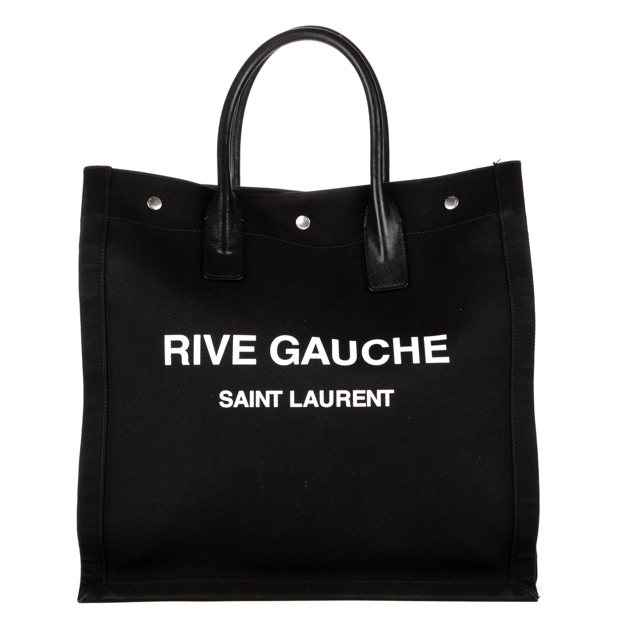 Yves Saint-Laurent Black Rive Gauche North/South Tote AAV6182 – Luxury ...