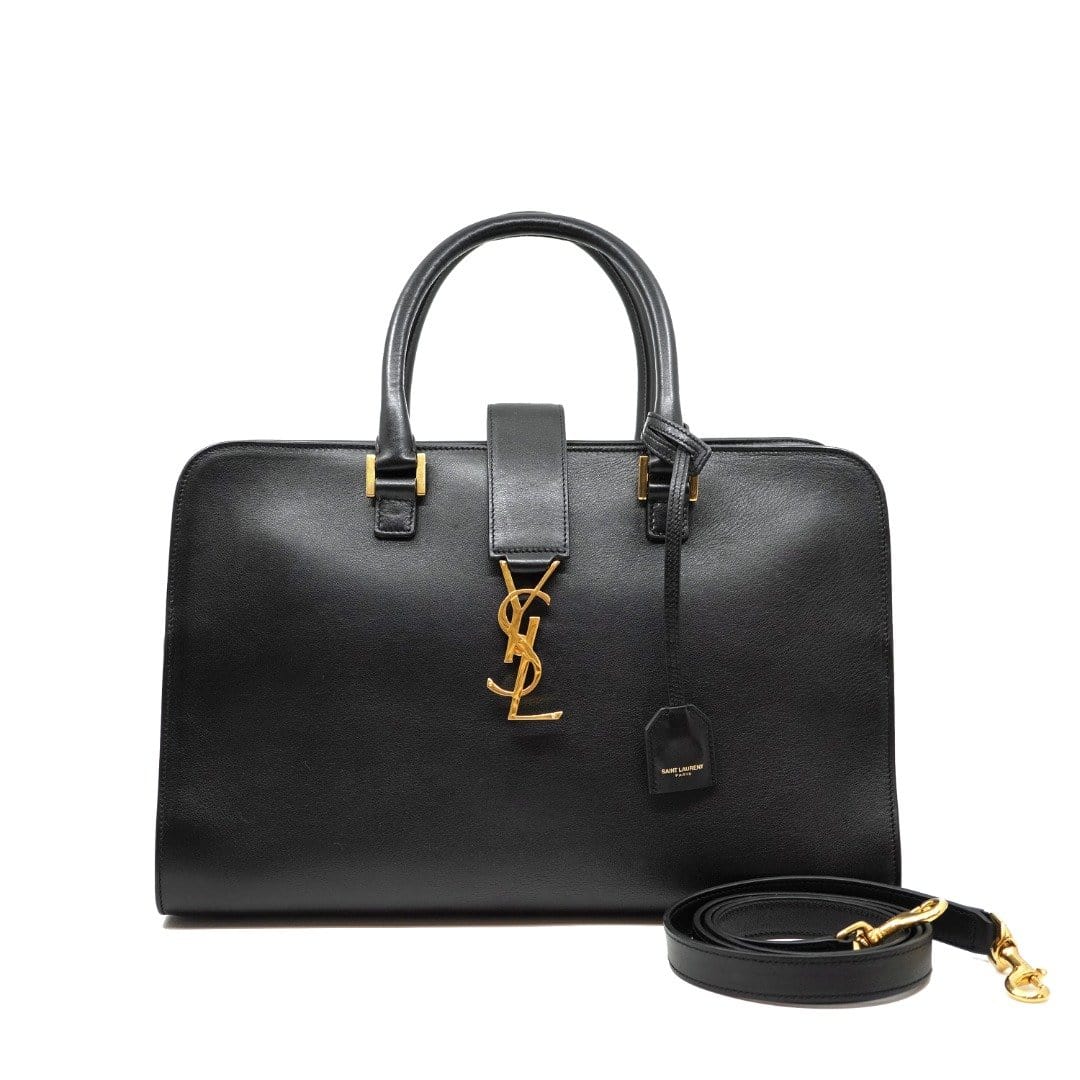 YSL Monogram Cabas Leather Handbag – Luxury Promise